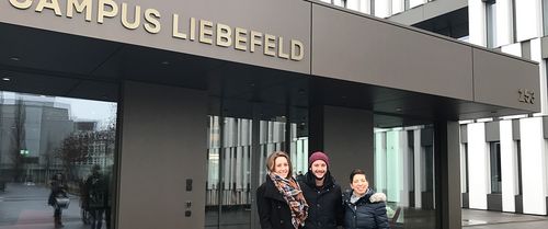 Die angehenden Gesundheitsförderinnen und Gesundheitsförderer erkunden ...