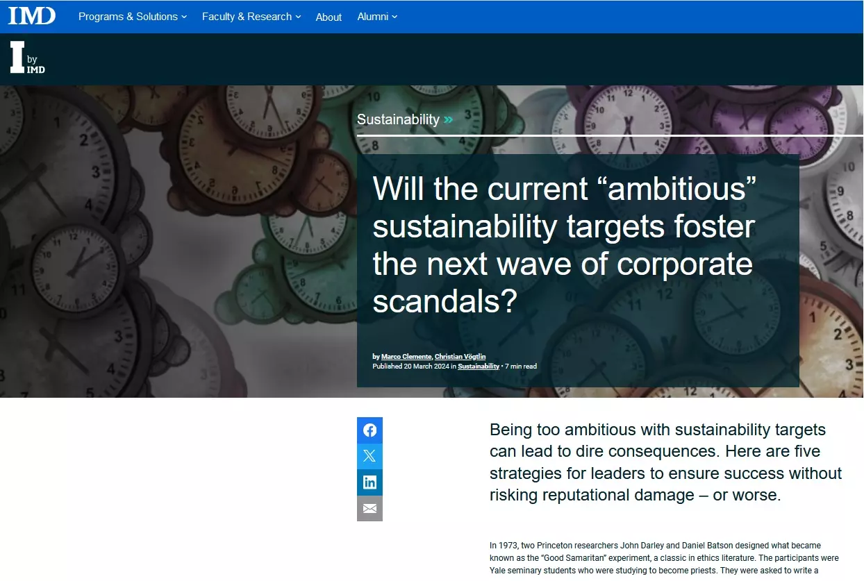 Article: Are ambitious sustainability targets fueling the next wave of ...