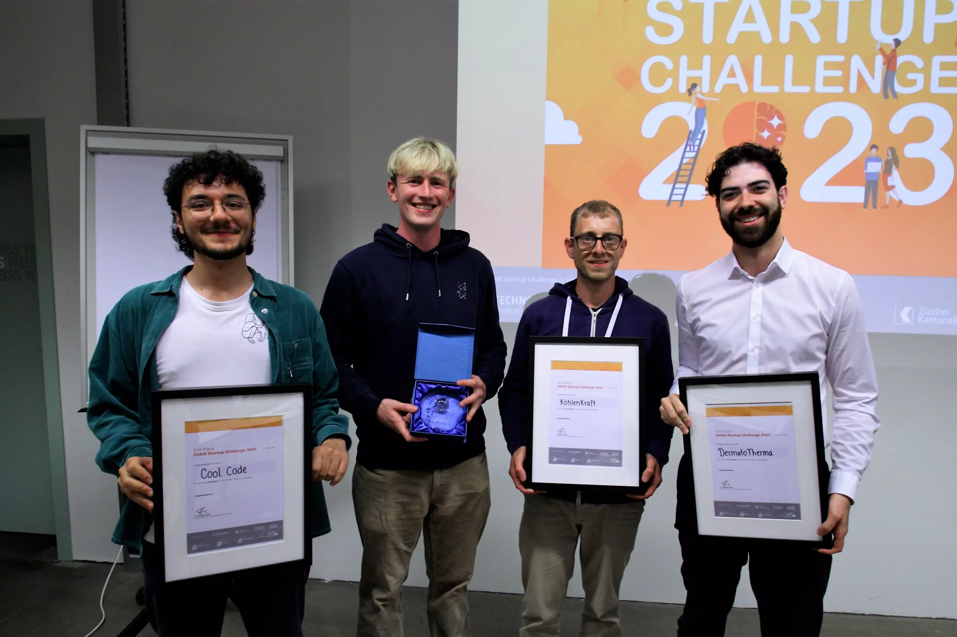 ZHAW Startup Challenge: Gründer von der School of Engineering gewinnen ...