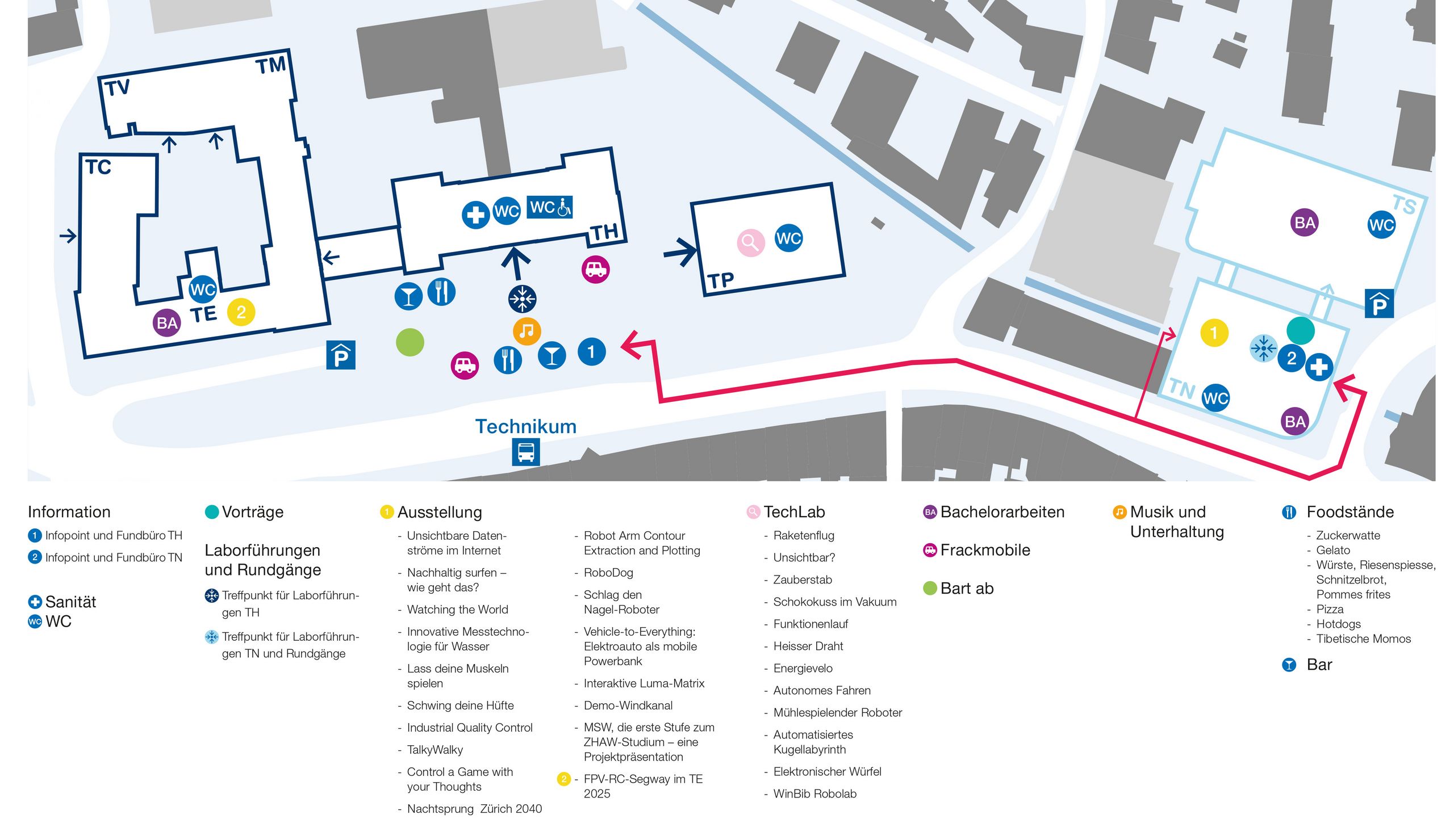 Aktivitäten vor Ort | ZHAW School of Engineering