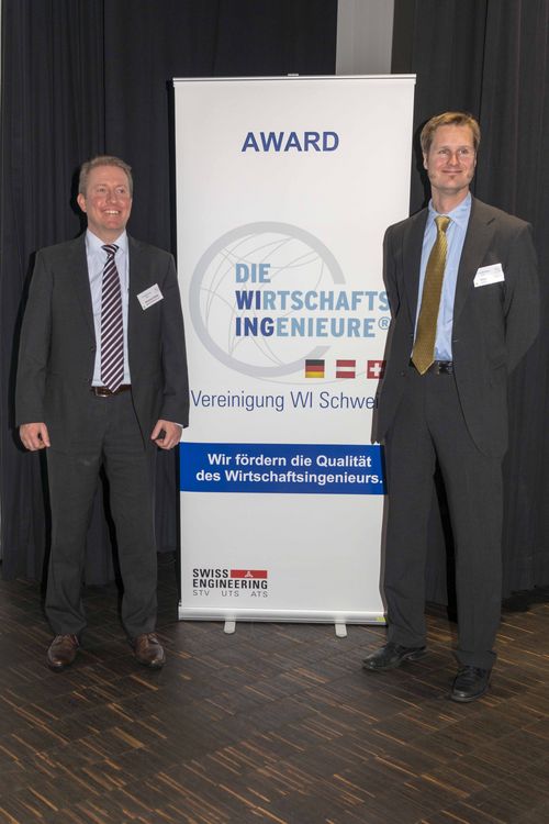 Wirtschaftsingenieur-Award geht an ZHAW-Absolventen | ZHAW School of Engineering
