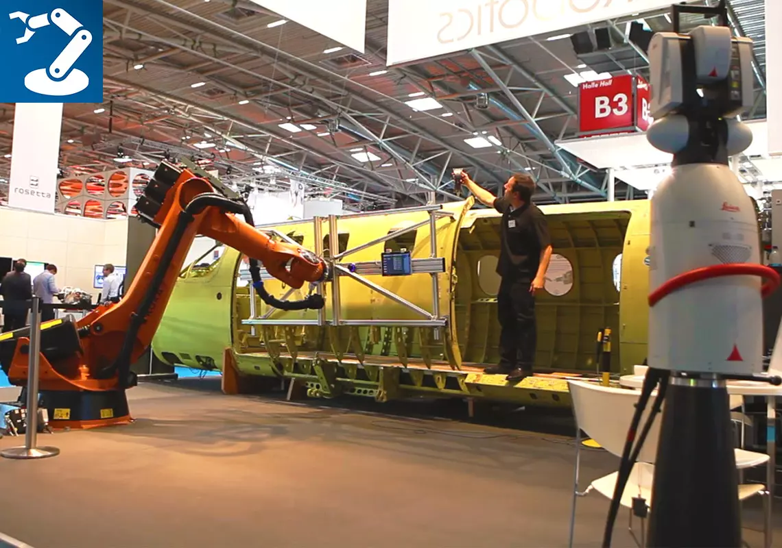 ECHORD: Human-robot collaboration in airplane assembly | ZHAW Institute ...