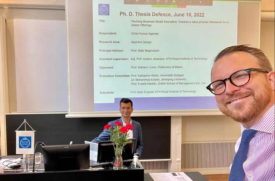 Thesis Defense in Stockholm | ZHAW International Management Institute IMI