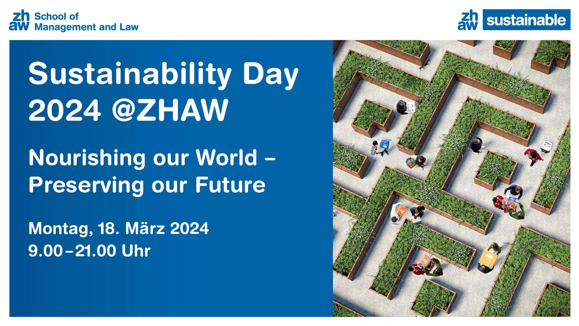 Overview Sustainability Day 2024 @ZHAW | ZHAW Zurich University of ...