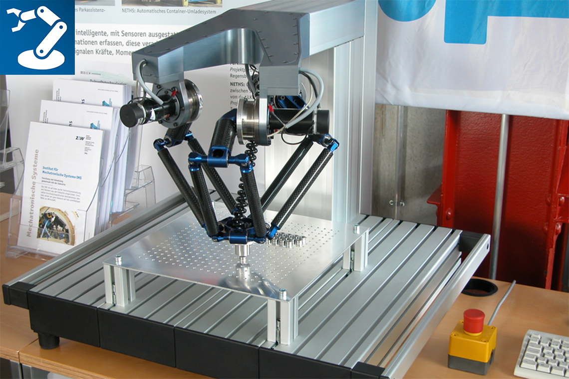 Micro Delta: Fast and highly precise robot system | ZHAW Institute of ...