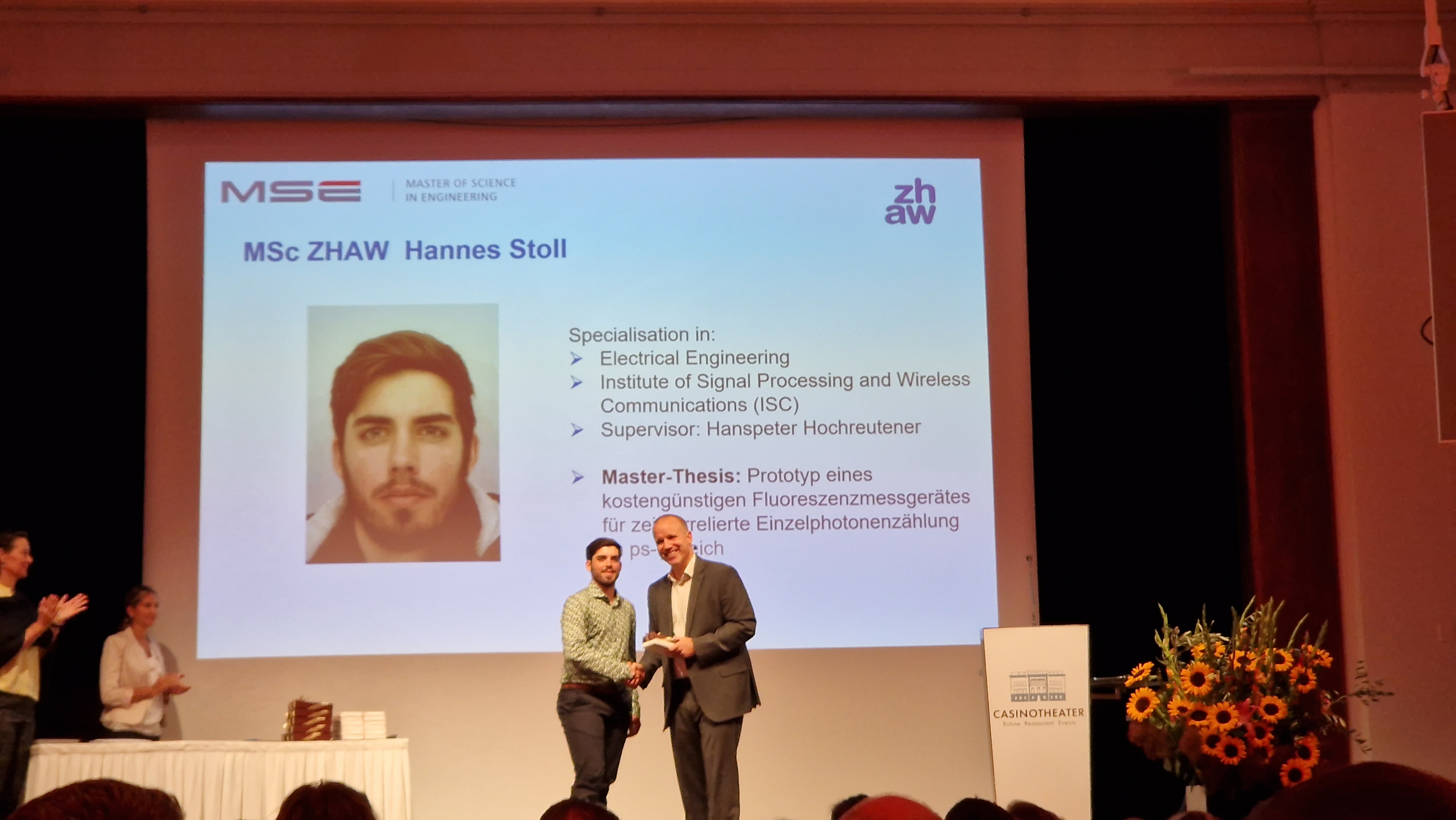 MSE Diploma at ISC in 2023 | ZHAW Institute for Signal Processing and ...